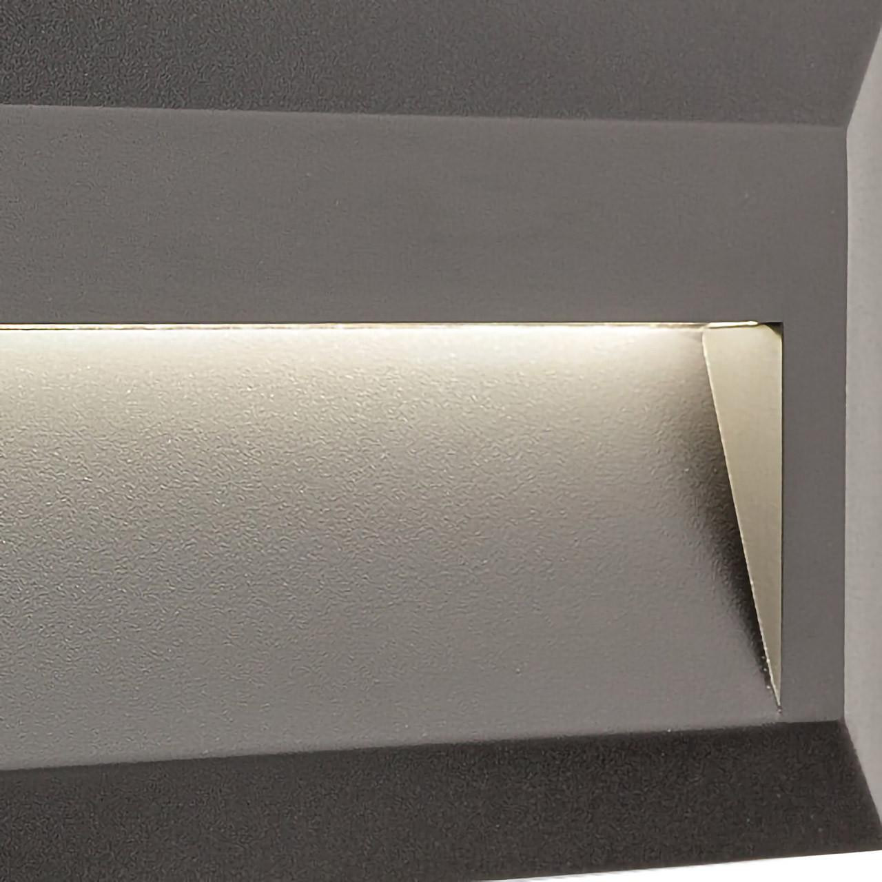 Firstlight LED Shine Brick Downlight Outdoor Wall and Step Light Cool ...