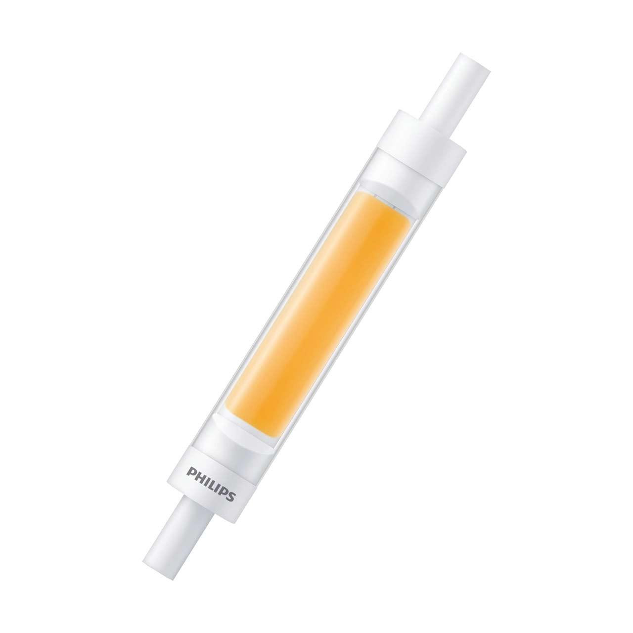 Philips CorePro LED 118mm Linear 7.2W R7s Warm White | Lightbulbs Direct