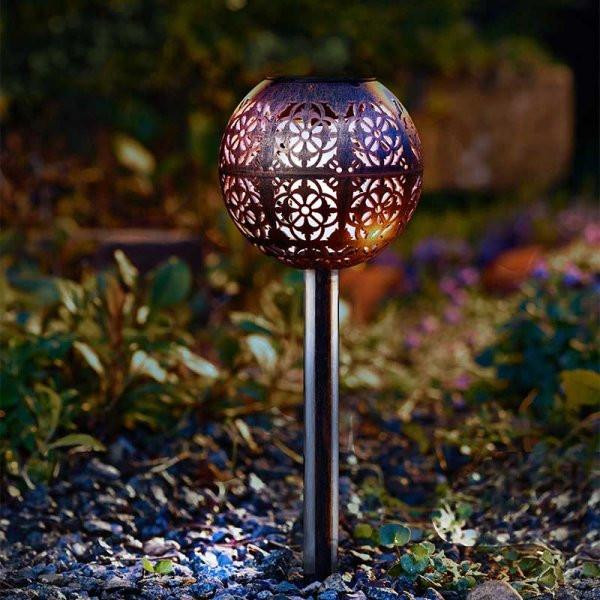 Smart Solar LuxOrb LED Solar Stake Light (3 Pack) | Lightbulbs Direct