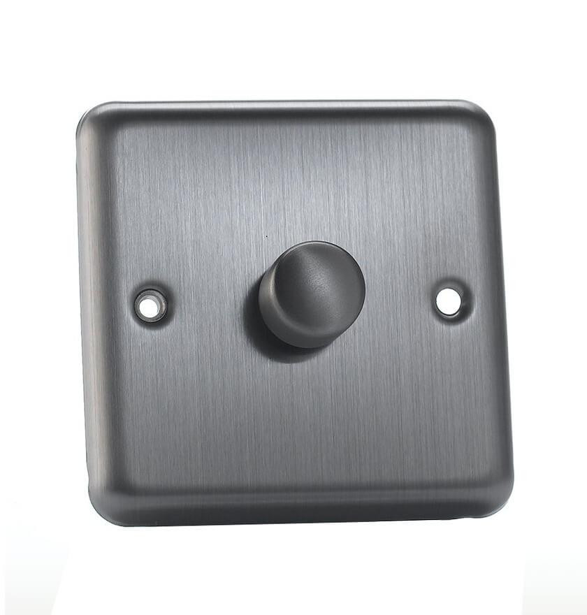 Varilight Classic LED V-Pro 1 Gang Rotary Dimmer Switch White ...