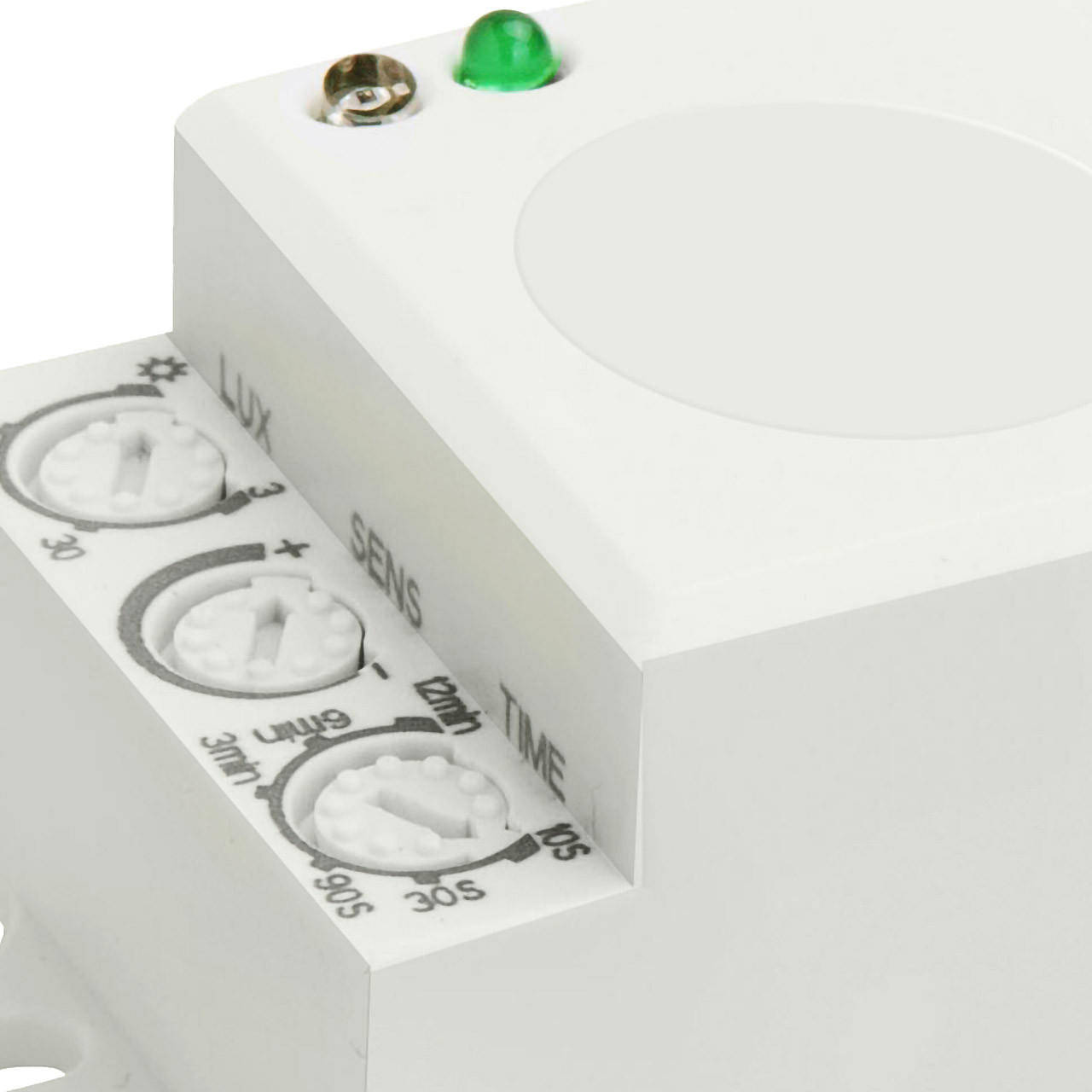 Zink Wall/Ceiling Microwave Sensor Thea White 15m | Lightbulbs Direct
