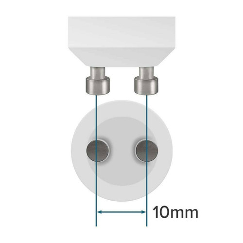 Crompton Lamps LED GU10 Bulbs 4.9W Dimmable Long Barrel 74mm Cool White ...