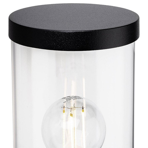 Firstlight Lucas Up Outdoor Wall Lantern PIR Sensor in Black ...
