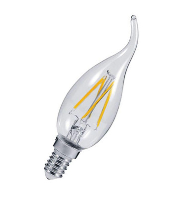 Prolite LED Candle 4W E14 2700K Clear | Lightbulbs Direct