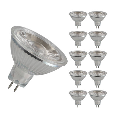 Crompton Lamps LED MR16 Spotlight 5W GU5.3 12V (10 Pack) Warm White 40 ...