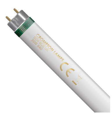 Crompton Lamps Fluorescent 4ft T8 Tube 36W Triphosphor Food Safe ...