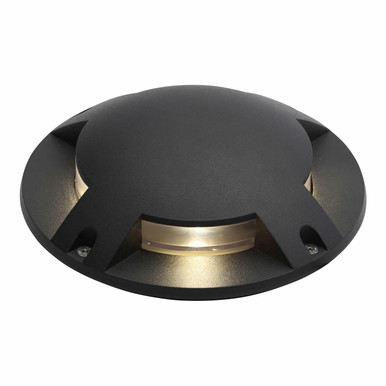 Zink SCOUT Outdoor Surface Mounted Ground Light (210mm) Black ...