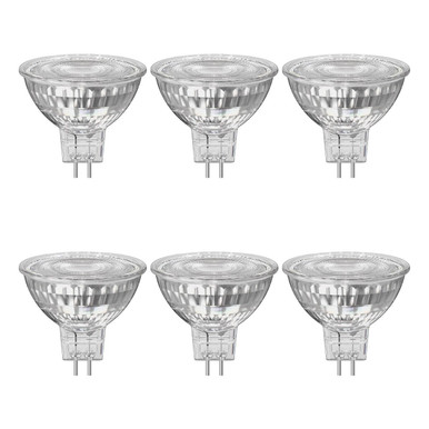 Crompton LED MR16 Spotlight GU5.3 3.6W 12V 2700K 6-Pk | Lightbulbs Direct