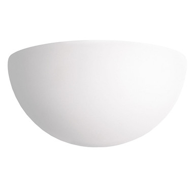 Firstlight Ceramic 250mm Wall Uplighter in Unglazed | Lightbulbs Direct