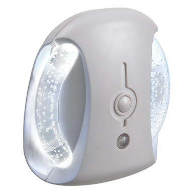 Firstlight LED Bubble Night Light Automatic Dusk Til Dawn RGB in White ...