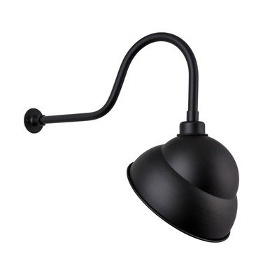 Firstlight Outdoor Wall Sign Light in Black | Lightbulbs Direct