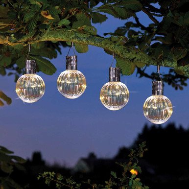 Smart Solar Eureka! Orb Solar Light Bulbs – 4 Pack