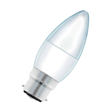 Status LED Candle B22 8W 60W Eqv 2700K Opal | Lightbulbs Direct