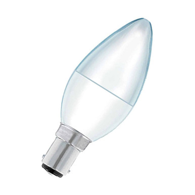Status LED Candle B15 8W 60W Eqv 2700K Opal | Lightbulbs Direct
