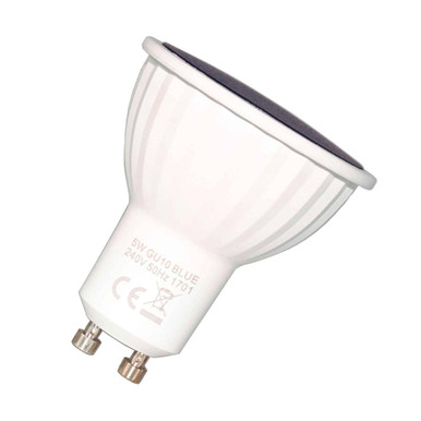 Opus LED GU10 Spotlight 5W Blue | Lightbulbs Direct