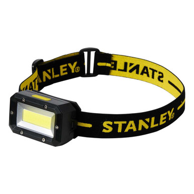 Stanley Battery Powered LED Head Torch in Black & Yellow | Lightbulbs ...