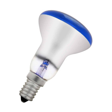 Opus 25W R50 Reflector E14 Dimmable Blue Spotlight | Lightbulbs Direct