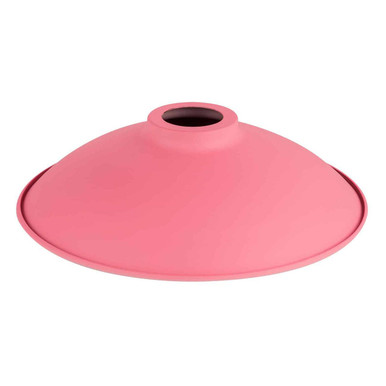 Opus 250mm Lamp Shade Diner in Hot Pink | Lightbulbs Direct