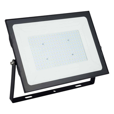 Opus LED Floodlight 200W 4000K Clear Black | Lightbulbs Direct