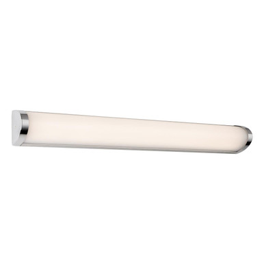 Firstlight LED Kobe 604mm Wall Light Warm White 3000K Opal in Chrome ...