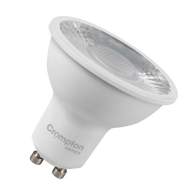 Crompton LED GU10 Spotlight Bulb 3.5W Dimmable Cool White 4000K Halogen ...