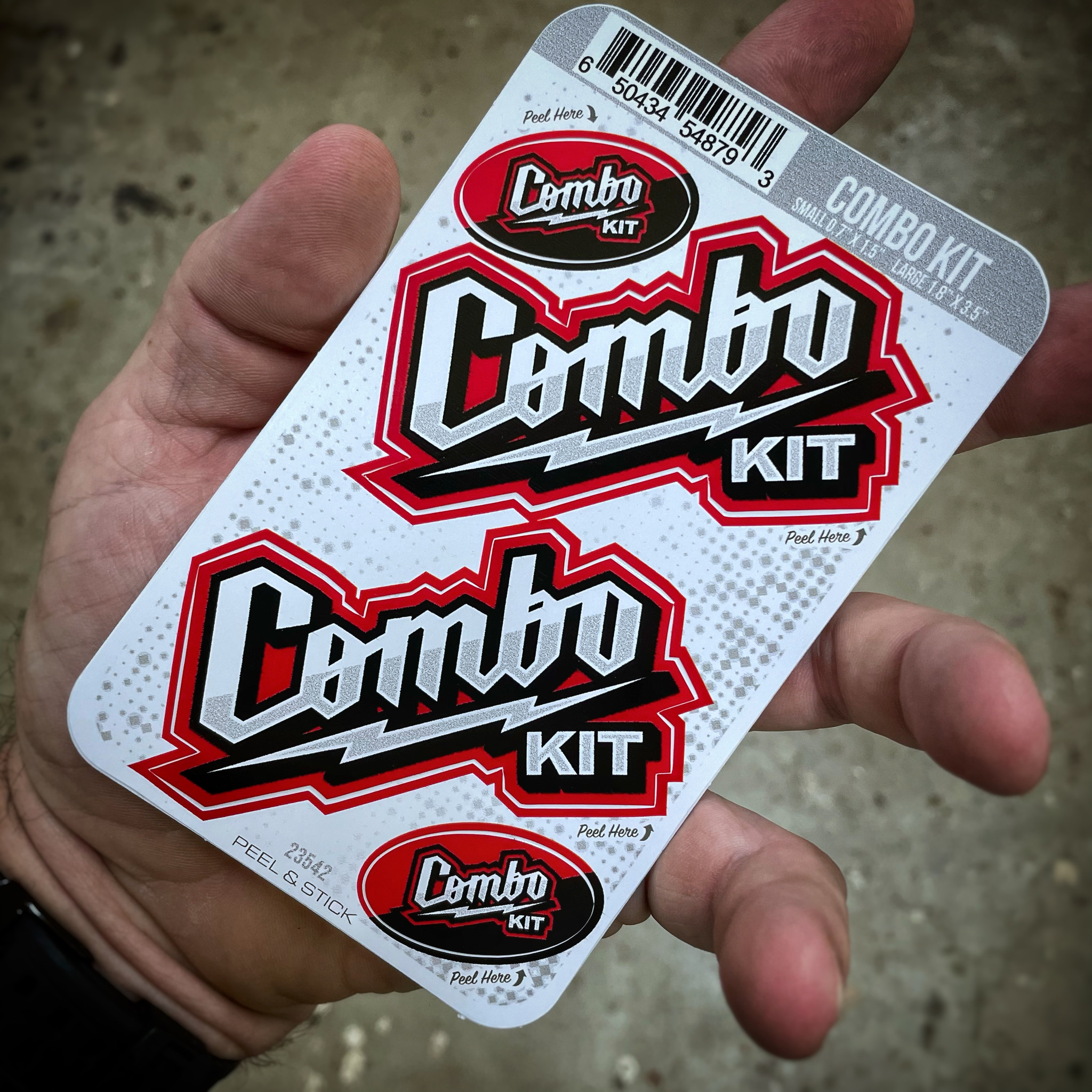 Combo Kit (4 pack) - Stickers