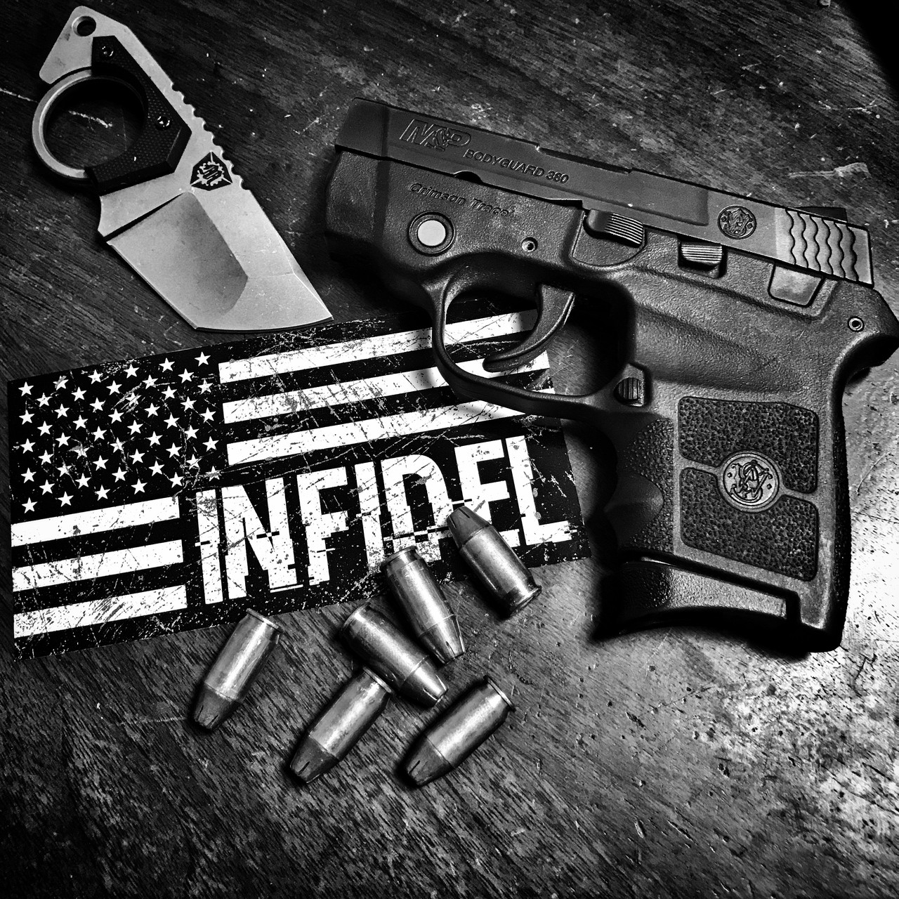 American Infidel Punisher Wallpaper