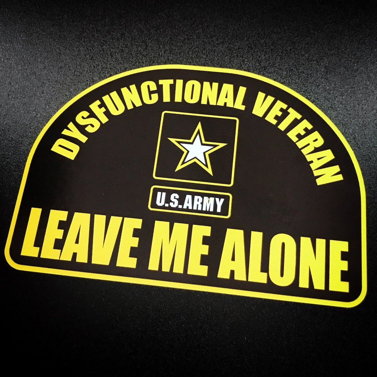 Dysfunctional Veteran ARMY Modern - Sticker