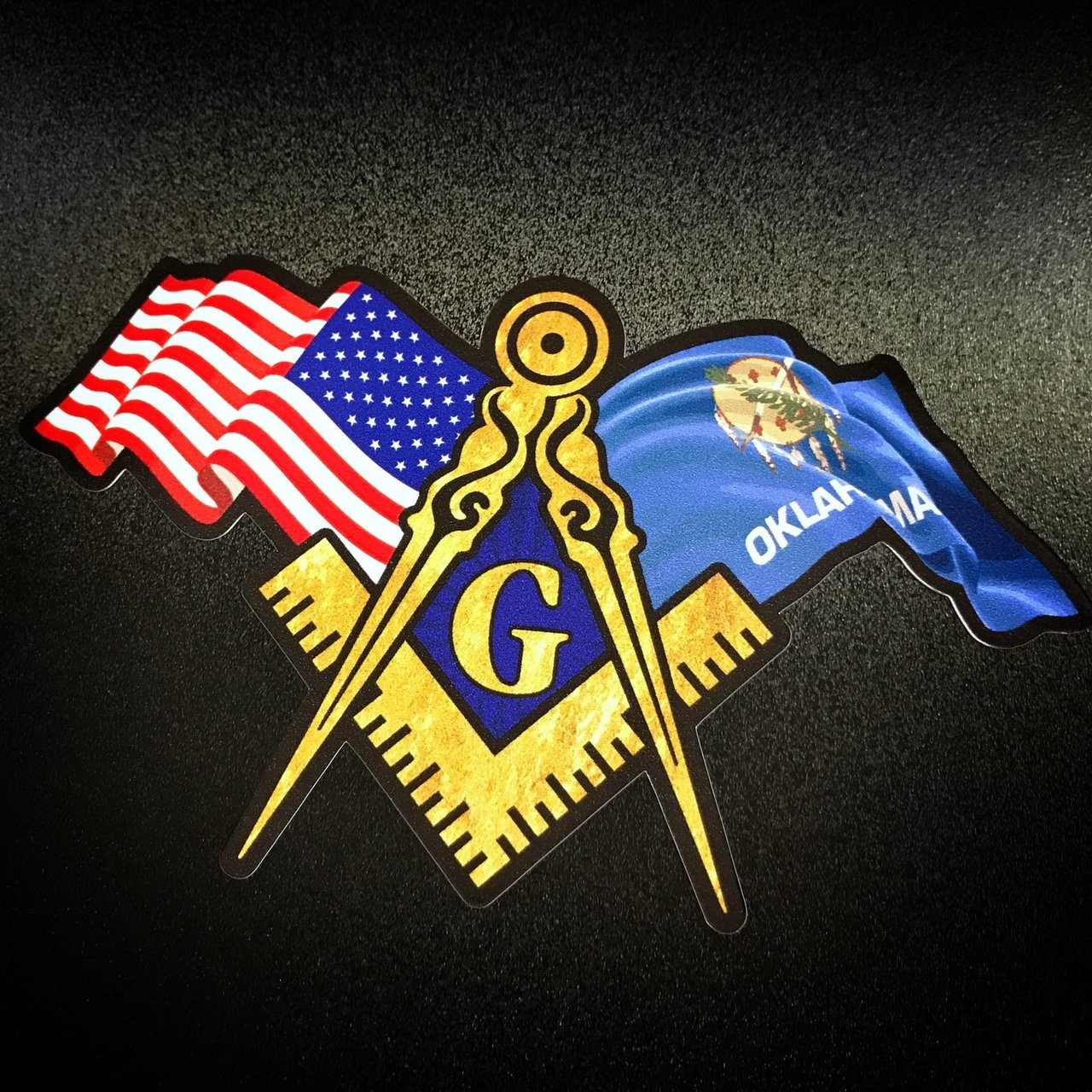 Masonic Oklahoma - Sticker