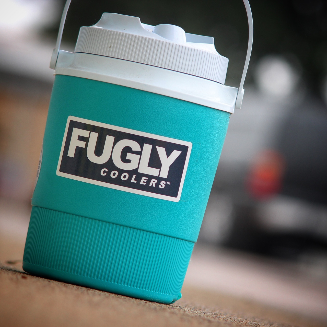 FUGLY Coolers Logo - Sticker