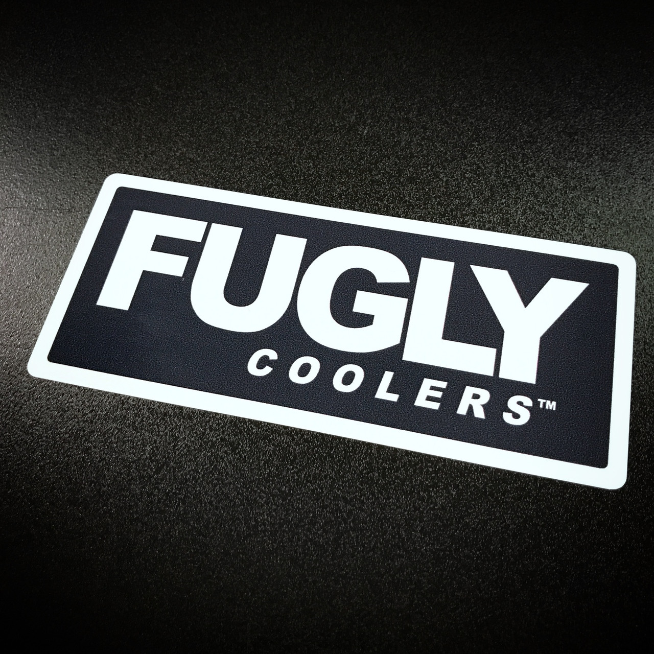 FUGLY Coolers Logo - Sticker