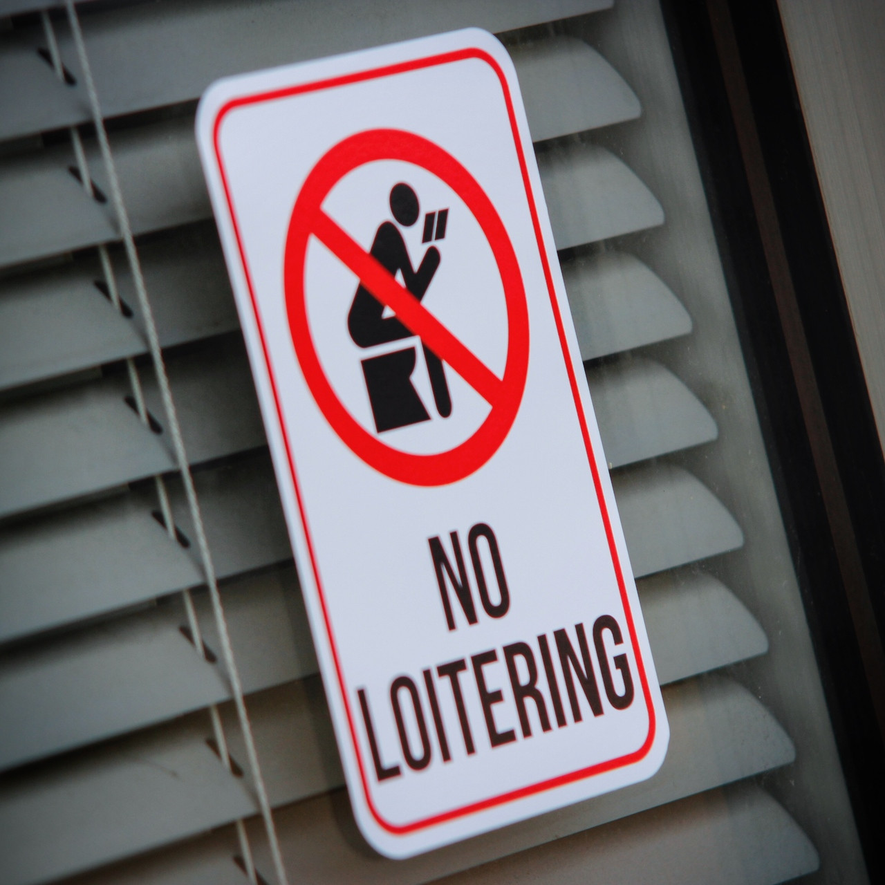 No Loitering - Sticker