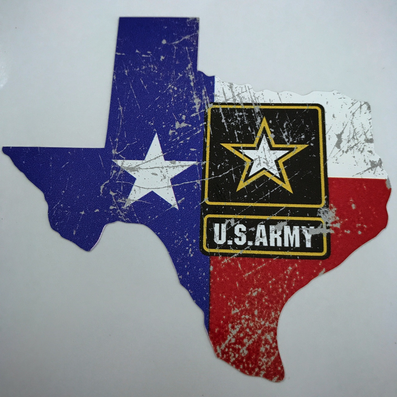 Texas US Army Modern - Sticker