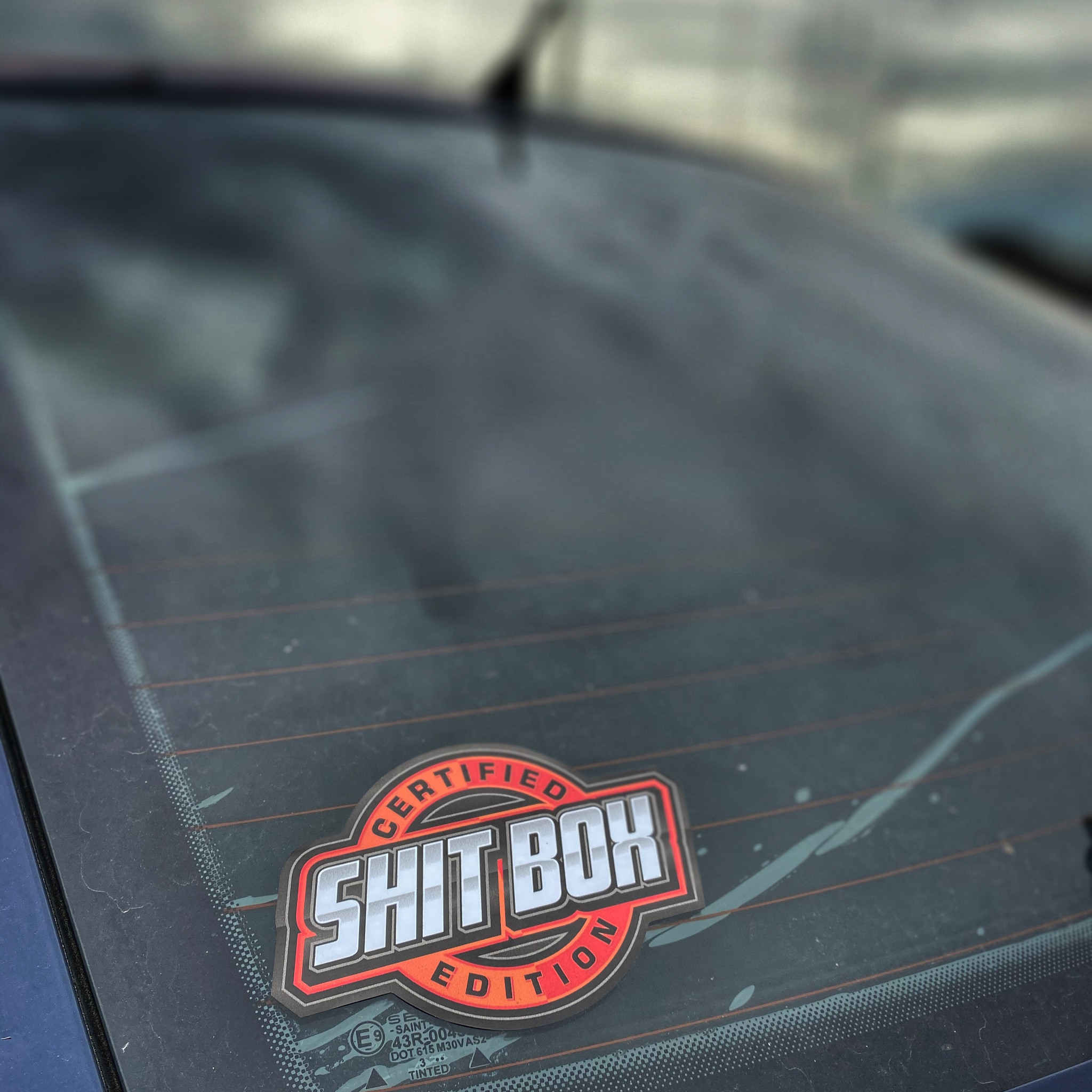 Certified Shit Box Edition - Sticker