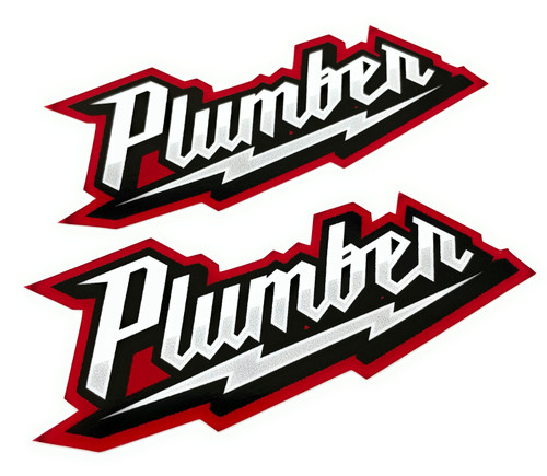 Plumber (2 pack) - Stickers
