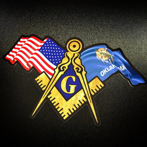 Masonic Oklahoma - Sticker