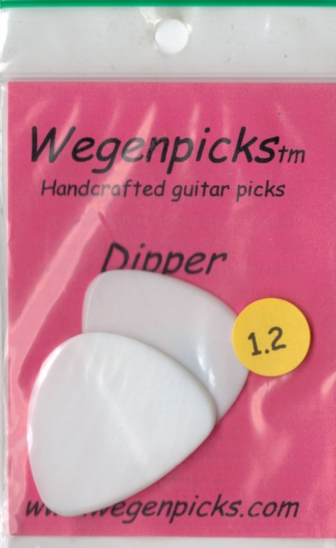 Wegen "Dipper" Guitar Pick 1.2mm (Pack of 2) - Django Guitars USA