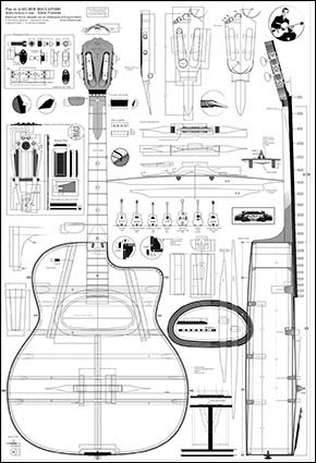 Builders Plans: Selmer Eddie Freeman Model 4 String - Django Guitars USA
