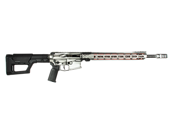 Elite LPR - Distressed Satin Aluminum & Red - Featured on Guns ...
