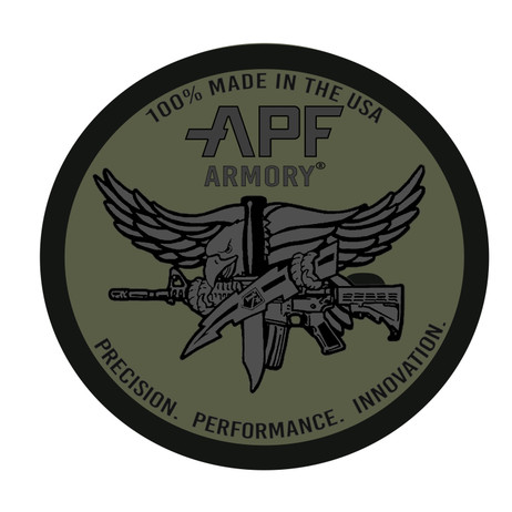 OD Green SWAT Sticker - APF Armory