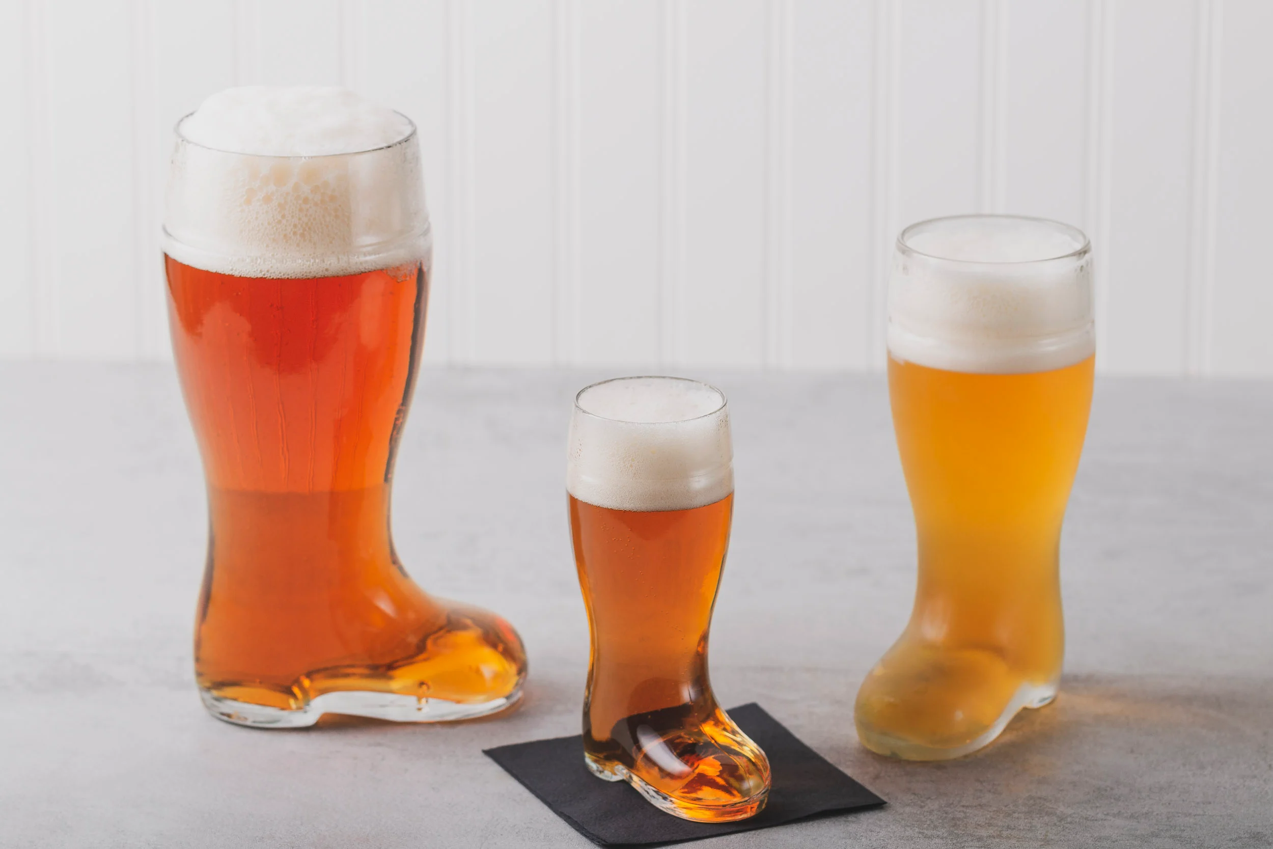 Personalized Beer Boot, Grooms Gift, Military Gift, The Crystal Shoppe.