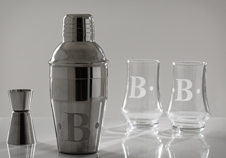 Personalized Mini Martini Set - Great Guy Gift | The Crystal Shoppe