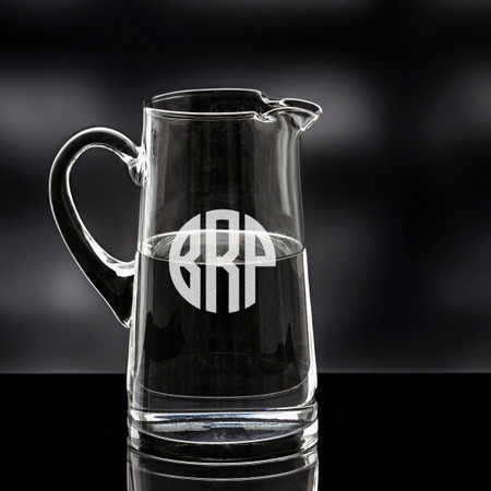 Personalized Crystal Pitcher - Great WeddingGift | The Crystal Shoppe