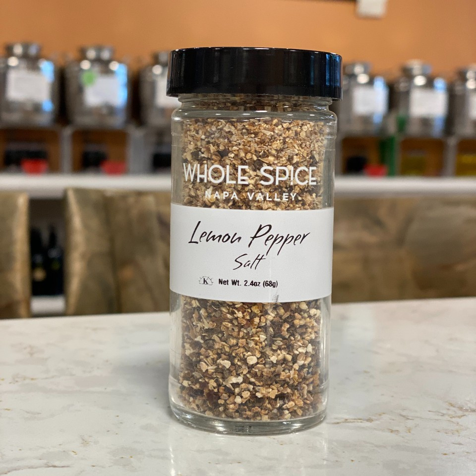Lemon Pepper Salt - Con' Olio Oils & Vinegars