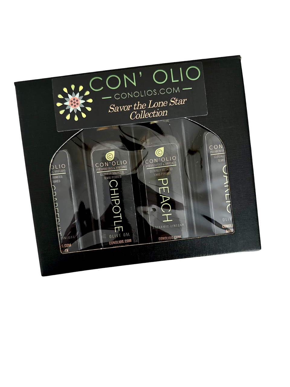 Savor the Lone Star Collection (60ml Variety Set) - Con' Olio Oils ...