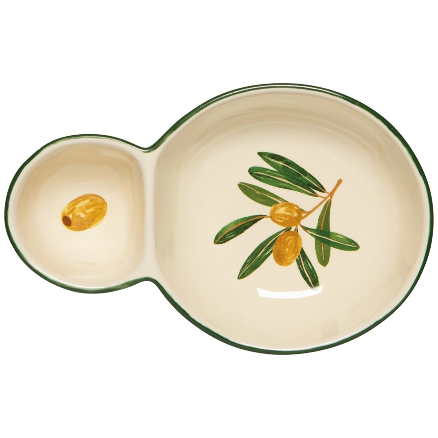 Divided Olive Dish - Con' Olio Oils & Vinegars