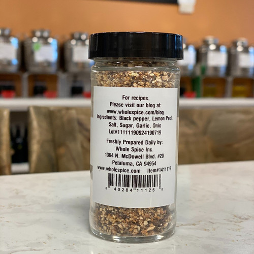 Lemon Pepper Salt - Con' Olio Oils & Vinegars