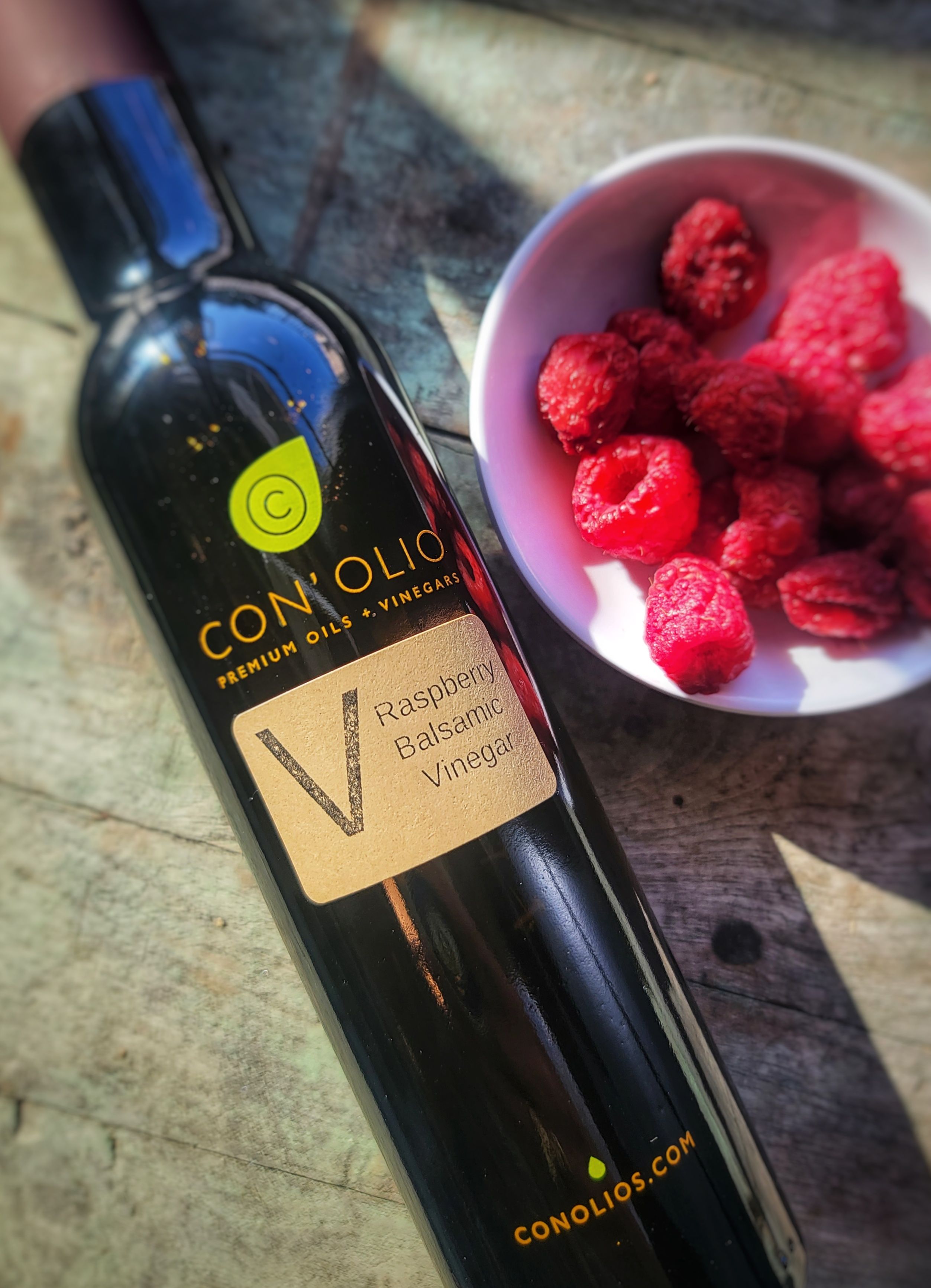 Raspberry Balsamic Vinegar - Con' Olio Oils & Vinegars