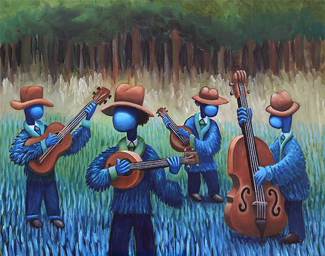 Bluegrass Instruments Art