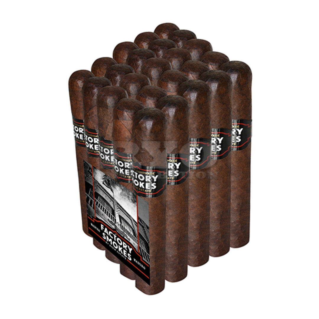 FACTORY SMOKES MADURO ROBUSTO - RYO Distribution